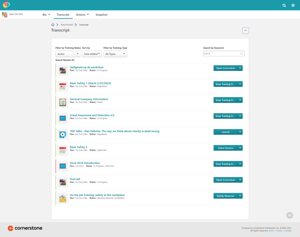 CSOD - The Learning Hub