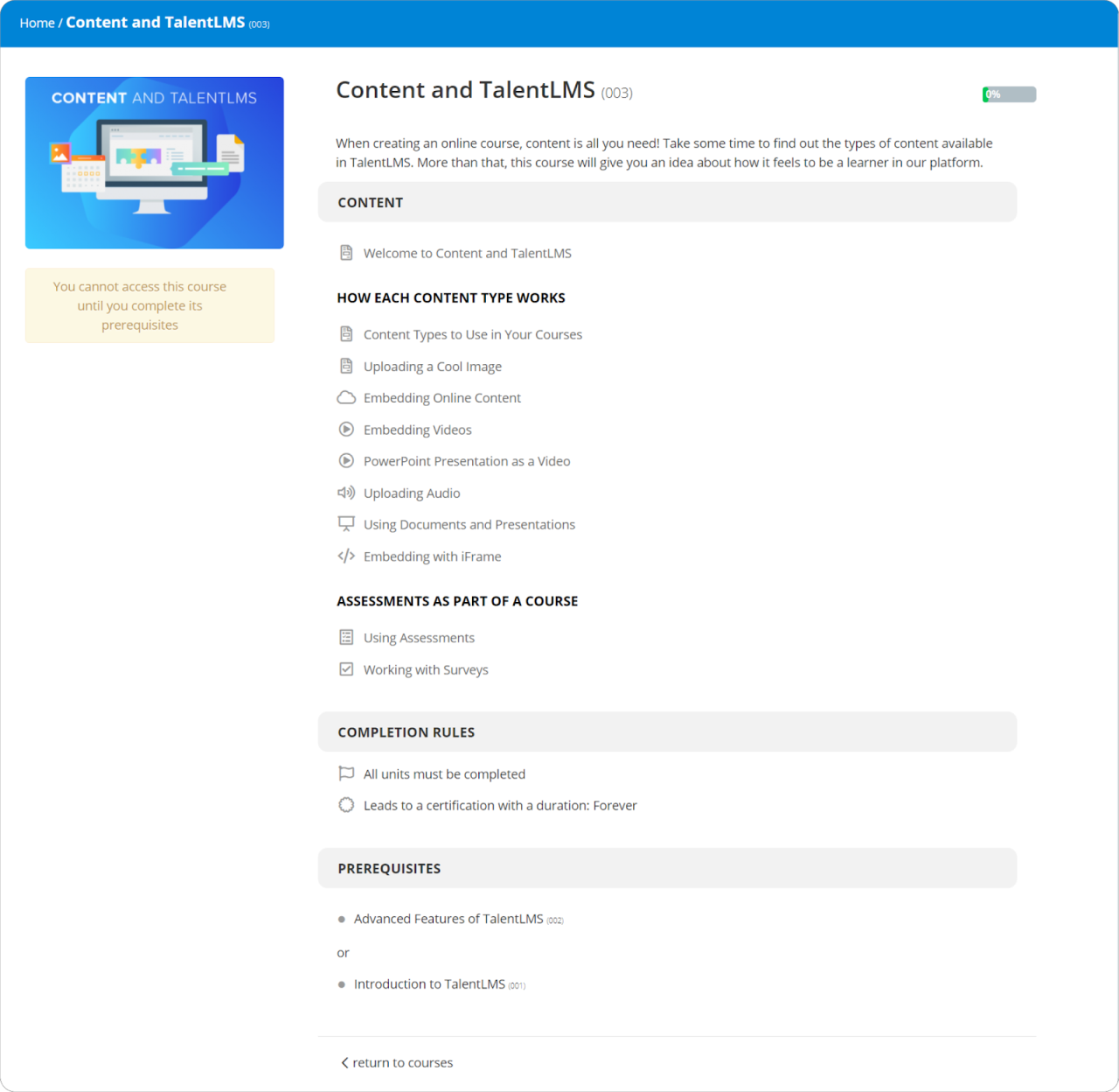 TalentLMS - The Learning Hub